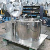China PSD1000 Aluminium Hydroxide Basket Centrifuge 200L 1400rpm Rubber Lined Top Discharge for sale