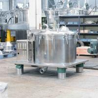 China PSD1000 Aluminium Hydroxide Basket Centrifuge 200L 1400rpm Rubber Lined Top Discharge for sale