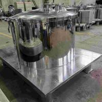China Aluminium Hydroxide Separating Industrial Basket Centrifuge 780rpm Rubber Lined for sale