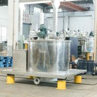 China PGZ1400 Automatic Sedimentation Bottom Discharge Scraper Centrifuge 700kg Capacity 30kW Motor for sale