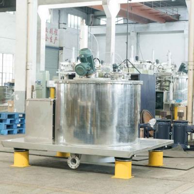 China PGZ1400 Automatic Sedimentation Bottom Discharge Scraper Centrifuge 700kg Capacity 30kW Motor for sale