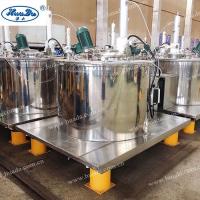 China PGZ1400 Automatic Sedimentation Bottom Discharge Scraper Centrifuge 700kg Capacity 30kW Motor for sale
