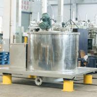 China Vertical Basket Centrifuge PGZ1600 850rpm 1000L Dewatering Centrifuge for Chemistry Separation for sale
