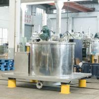 China PGZ1250 500L Plant Animal Oil Centrifuge 1200rpm Bottom Discharge Scraper for sale