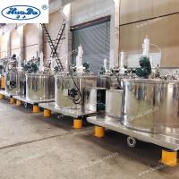 China PGZ1250 500L Plant Animal Oil Centrifuge 1200rpm Bottom Discharge Scraper for sale