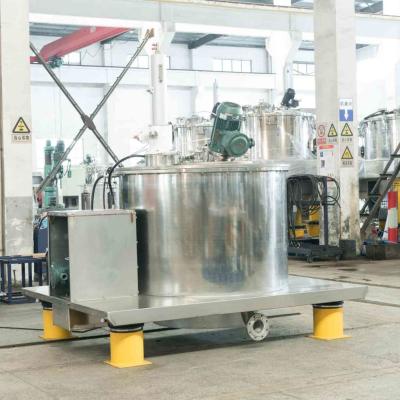 China Vertical Mining Concentration Scraper 1250L Solid Liquid Separation Centrifuge 800rpm for sale