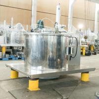 China Vertical Basket Centrifuge PGZ1600 850rpm 1000L Dewatering Centrifuge for Chemistry Separation for sale