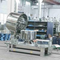 China Top Discharge GMP Filtration Manual Centrifuge Machine Dual Phase Steel 2507 600mm Basket for sale