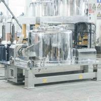 China Fully Opening Cover Manual Top Discharge Industrial Centrifuge 1500rpm 100L Basket Volume for sale