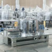 China PQFD 145L Top Discharge Centrifuge 1200rpm Full Turnover Cover GMP Pharma for sale