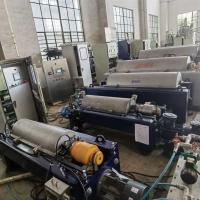 China Stainless Steel 904L Scroll Discharge Decanter Centrifuge LW850 2000rpm for Whey Fines Recovery for sale