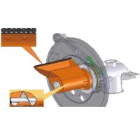China SS304 Horizontal Peeler Chemical Centrifuge Machine 1550rpm For PVC Separation for sale