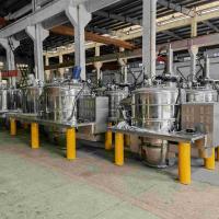 China PLD Bag Pulling Scraper Bottom Discharge Centrifuges For Chemical Industry for sale
