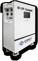 China 16KWh Floor Mounted Solar Battery with 51.2V Voltage and 314Ah Capacity - LiFePO4 Energy Storage Solution for sale