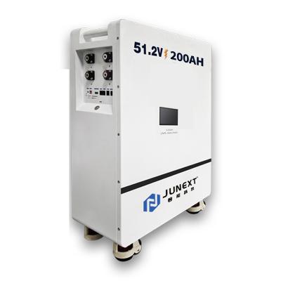 China Junext 51.2V 5.12KWh LiFePO4 Residential Energy Storage System with 6000 Cycle Life and 50A Charging for sale