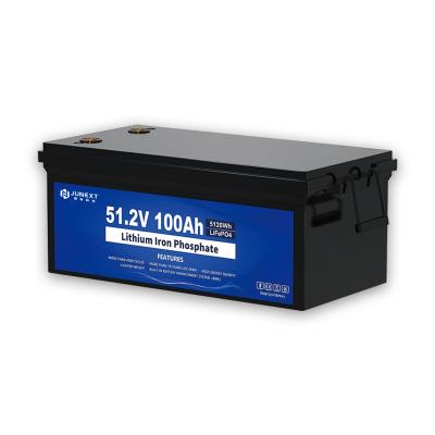 China 51.2V 100Ah LiFePO4 Battery for Low-Speed EVs - 5.12KWh Energy, 3000 Cycle Life, IP64 Rated for sale