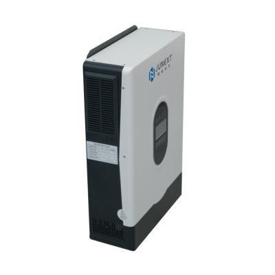 China Hybrid Solar Storage Inverter Touchable Screen 6.2KW 6200W Dual AC 2.0 Peak Power Support Single Phase 220vac Parallel for sale