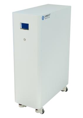 China JUNEXT 10.24KWh 48V 200AH LiFePO4 Wall Mounted Battery with 6000 Cycle Life for Home ESS for sale