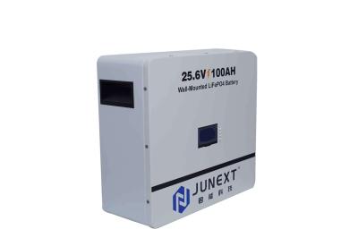 China 2.5KWh 5KWh Wall Mounted Solar Battery 24V 48V LiFePO4 Home Energy Storage System with 6000 Cycle Life for sale
