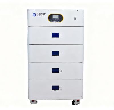China 51.2V Rack-Mounted LiFePO4 Energy Storage Battery 5-20kWh 100-400Ah for Commercial Use for sale