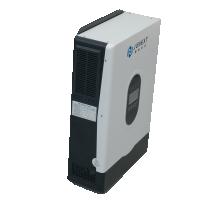 China 6.2kw 6200w Hybrid Touch Screen Solar Inverter with Dual 2.0 Peak Power Support Single Phase Parallel Inverter Junextpower for sale