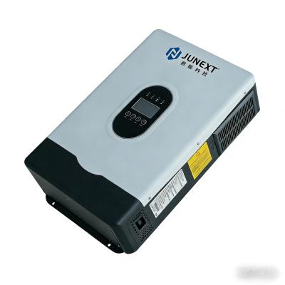 China Junextpower Solis solar 12kw 16KW Single Phase 220V EU Voltage Hybrid Solar Inverter Energy Storage MPPT Inverters for sale