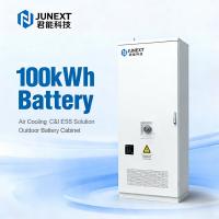China Junext 100kWh 215kWh 300kWh BESS Solar Energy Storage Battery Cabinet with Smart BMS for Outdoor Commercial Industrial Use for sale