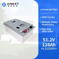 China Fast Charging 51.2V 128Ah Lithium Iron Phosphate Battery For E-Tricycle Commute for sale