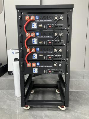 China Expandable-Stack 51.2V 100Ah 5kWh Home Energy Storage 3U Rack-Mount for Home Backup for sale