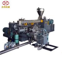 China PVC Extruder Machine Co-rotating Parallel Double Screw Extruder for sale