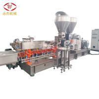 China Double Screw Extruder Plastic Bottle Recycling Machine Extruder Machine Plastic Recycling Pelletizing Machine for sale