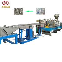 China Double Screw Extruder Plastic Bottle Recycling Machine Extruder Machine Plastic Recycling Pelletizing Machine for sale