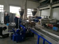 China Quality Polymer Compounding Machine Twin Screw Extruder with Side Feeder for sale
