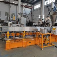 China Quality Polymer Compounding Machine Twin Screw Extruder with Side Feeder for sale