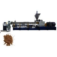China China Parallel Co-rotating Twin Screw Extruder PP/PE/PS/PVC Wood Plastic Pellet Making Machine for sale