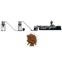 China China Parallel Co-rotating Twin Screw Extruder PP/PE/PS/PVC Wood Plastic Pellet Making Machine for sale