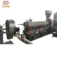 China Competitive-price PP/bamboo Powder Plastic Compounding Machine Wood Plastic Pellet Machine for sale