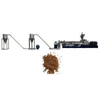China Competitive-price PP/bamboo Powder Plastic Compounding Machine Wood Plastic Pellet Machine for sale