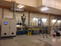 China Competitive-price Wood Plastic Composite Machine  Twin Screw Extruder Wpc Extruder Wpc Pelletizing Line for sale