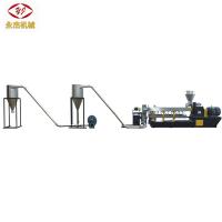 China High Quality PE PVC POM PP  Wood Plastic Composite Twin Screw Extruder Plastic Pellet Machine Wpc Extruder Machine for sale