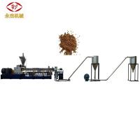 China Wood Powder PE PP PVC PS Plastic Compounding Extruder Wpc Granulator Machine Wpc Pellets Machine for sale