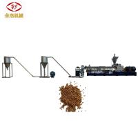 China Wood/Bamboo/Sugar Cane/Stalk Powder PE PP PVC PS Twin Screw Extruder Plastic Compounding Extruder Wpc Pellets Machine for sale