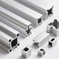 China Precision Aluminum Extrusion Parts Custom Manufactured for Diverse Industrial, Automotive, and Architectural Applications for sale