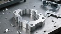 China Custom laser cut aluminum components Precision laser cutting aluminum CNC Laser cutting aluminum services Laser cut aluminum for machinery for sale