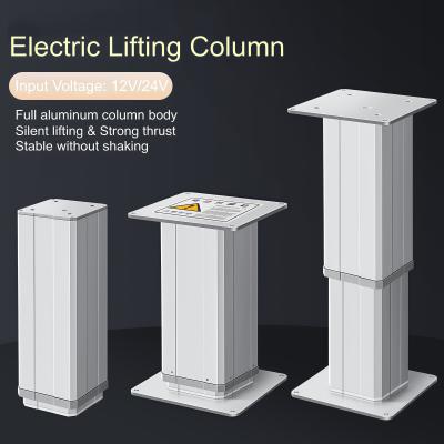 China Electric Liftable Column, Small Automatic Up-and-Down Lifter, Linear Lifting Motor, Suitable for Medical, Home Decoration and Industrial Use, Full-Aluminum Lifting Platform for sale