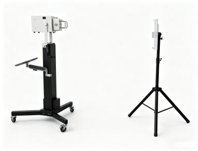 China Vertical Mobile X-ray Bucky Stand Height-Adjustable Electric Radiology Vertical Bucky Stand Medical Display Stand X-ray machine Portable Stand for sale