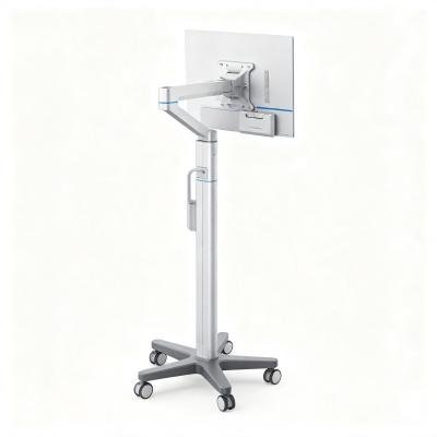 China Mobile Vertical Electric Lifting DR Bucky Stand, Portable Chest X-ray Bucky Stand Compatible with Portable DR X-ray Machine for Clinic and Mobile Health Screening for sale