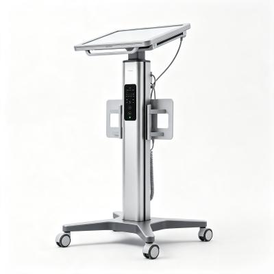 China High-end aluminum portable electric DR bucky stand, vertical electric height adjustable design. Hospital-grade mobile chest X-ray bucky stand Height Adjustable Chest X-ray Bucky Stand for sale