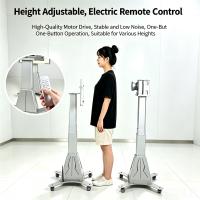 China Mobile Electric Lifting DR X-ray System wireless remote control electric lifting stand height adjustment DR bucky stand Mobile X-ray cassette holder for sale