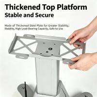 China Mobile Electric Lifting DR X-ray System wireless remote control electric lifting stand height adjustment DR bucky stand Mobile X-ray cassette holder for sale
